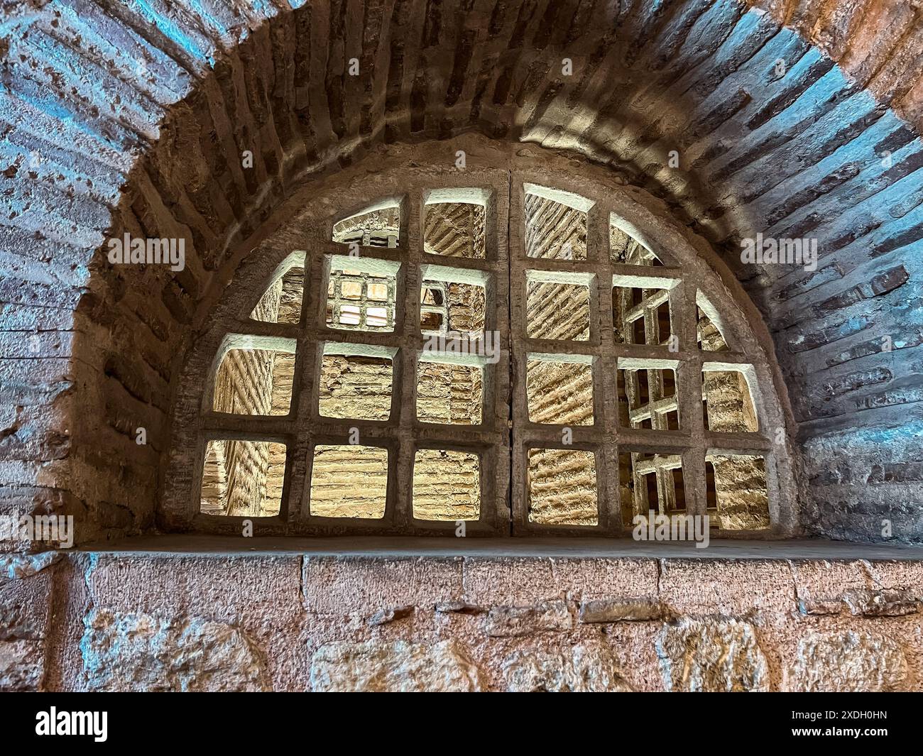 Istanbul, Turkey - May 5, 2024: A timeless view through an ancient ...