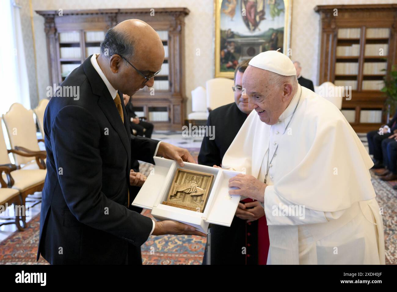 **NO LIBRI** Italy, Rome, Vatican, 2024/6/22.Pope Francis during a ...