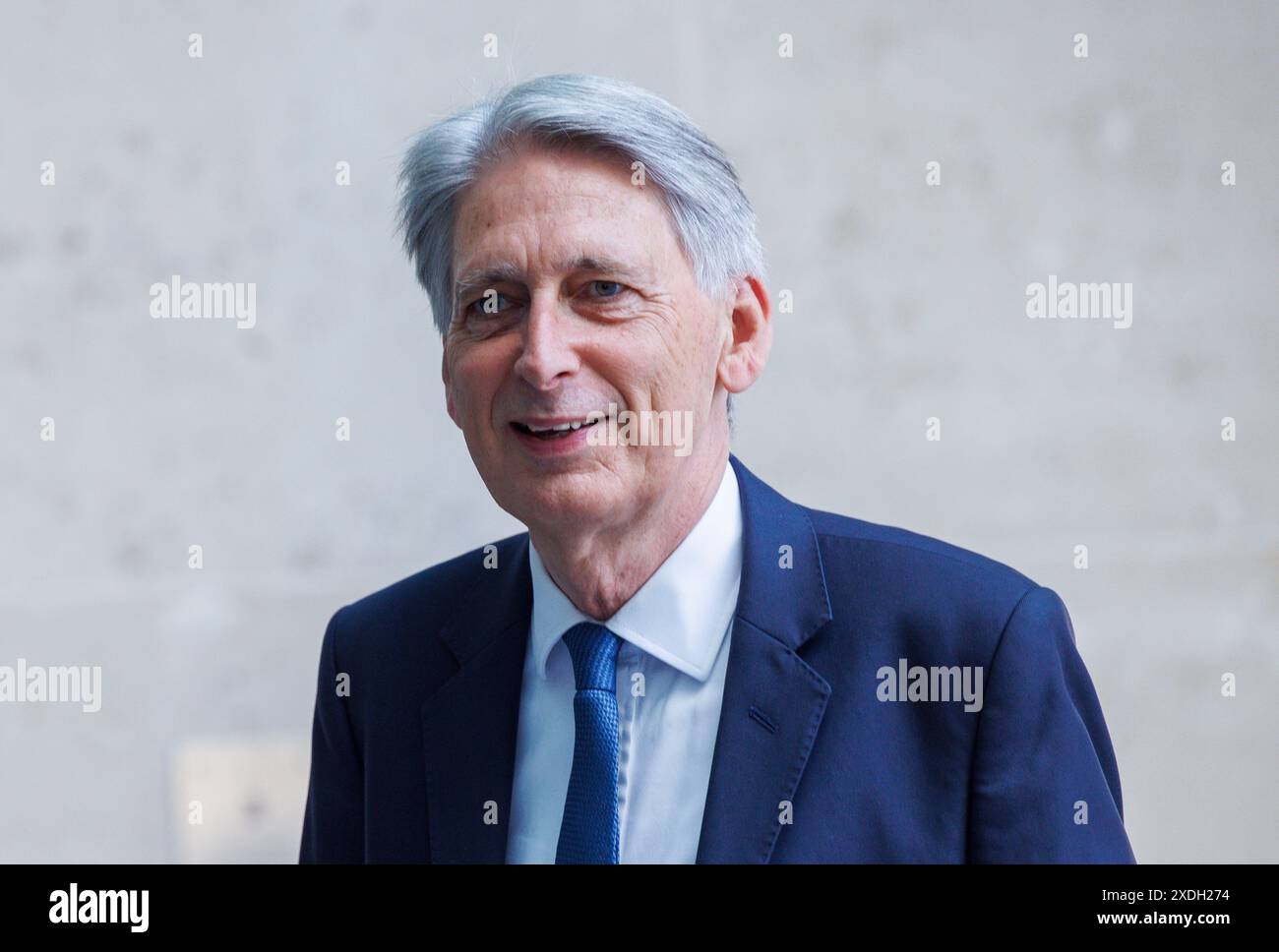 London, UK. 23rd June, 2024. Former Chancellor of the Exchequer, Lord ...