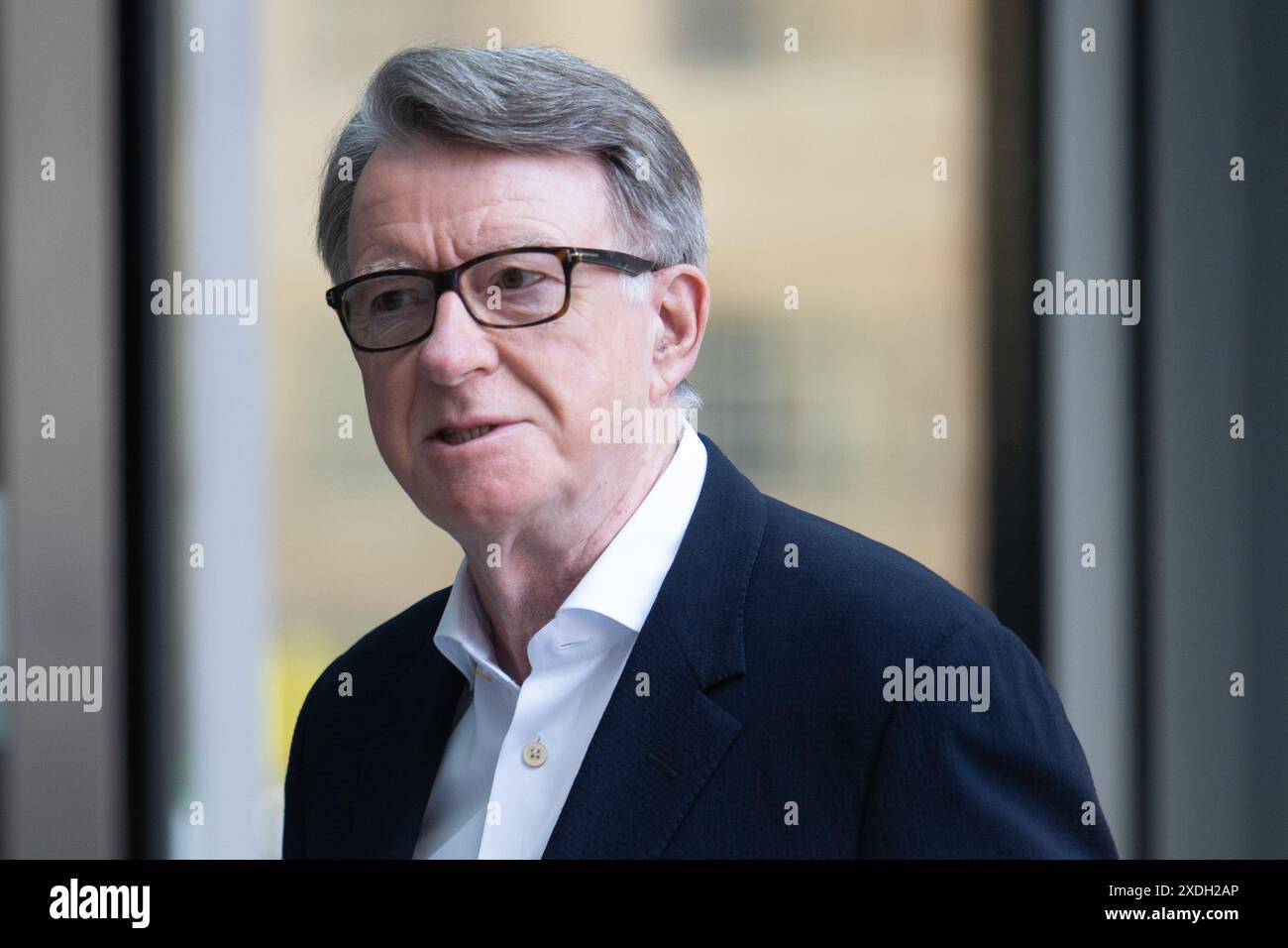 London, UK. 23 Jun 2024. Pictured: Peter Mandelson - The Lord Mandelson ...