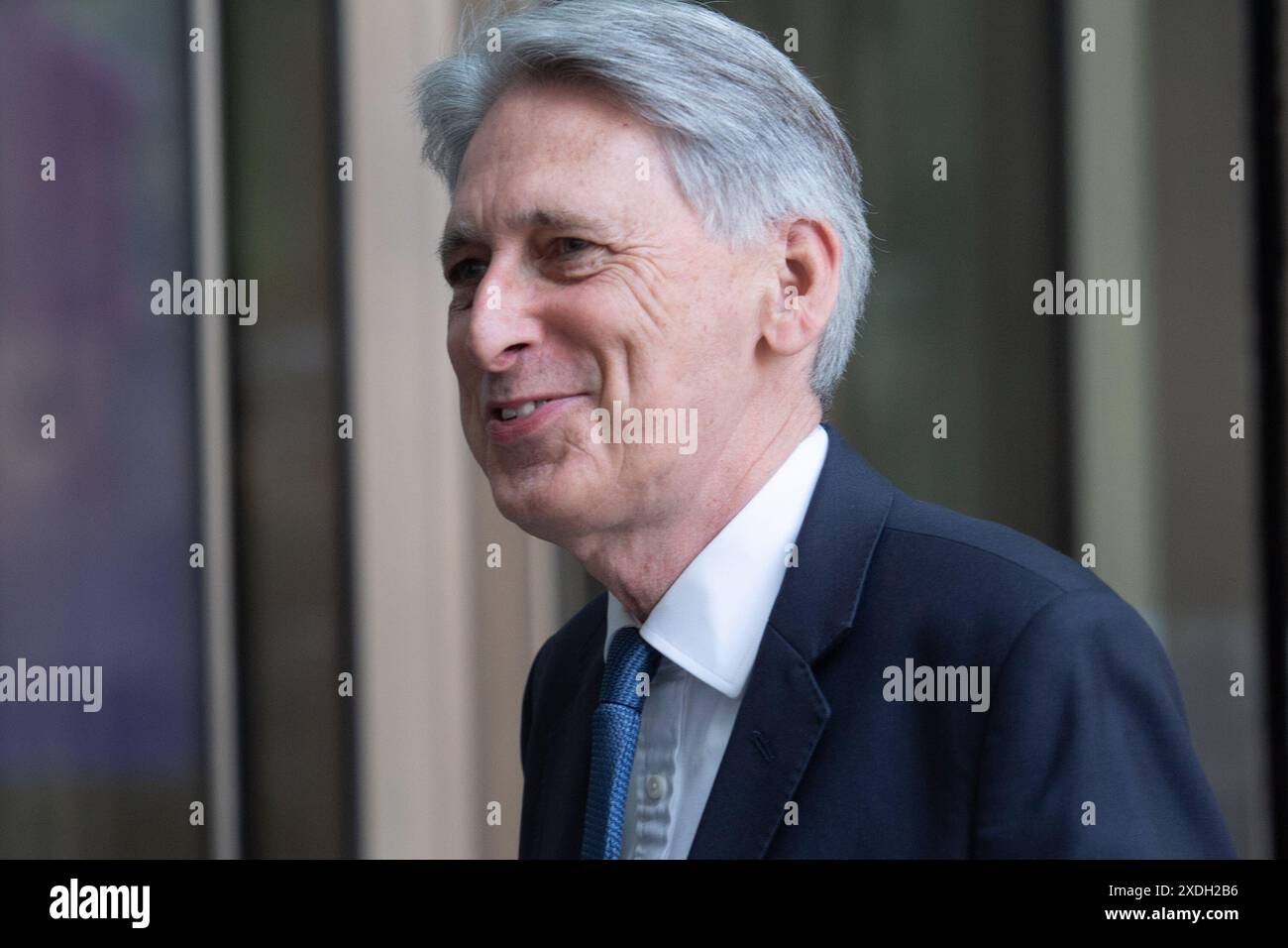 London, UK. 23 Jun 2024. Pictured: Former Chancellor Philip Hammond ...