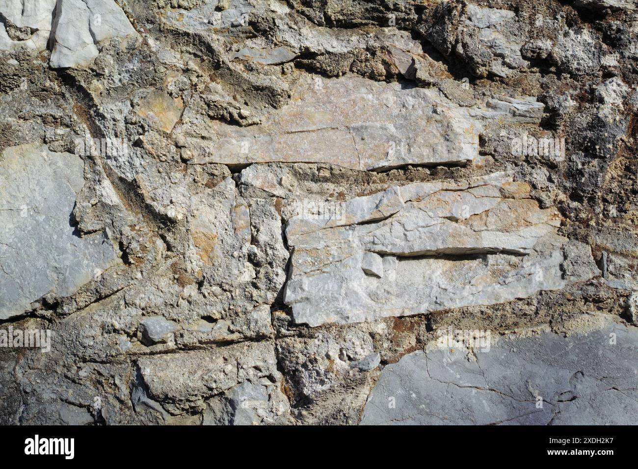 Mountain, rock and surface of stone wall outdoor in nature for ...