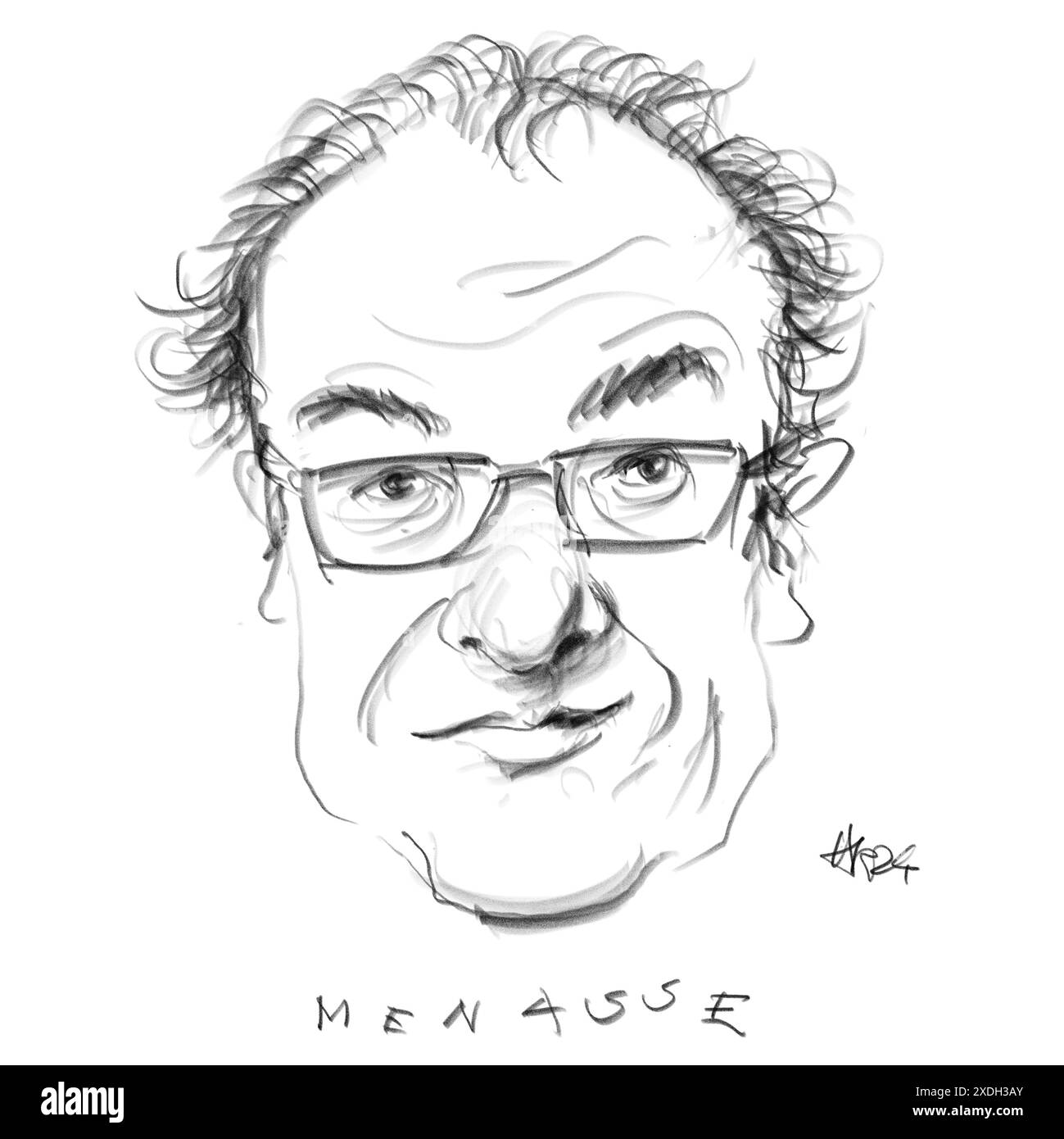 Robert menasse croquis hi-res stock photography and images - Alamy