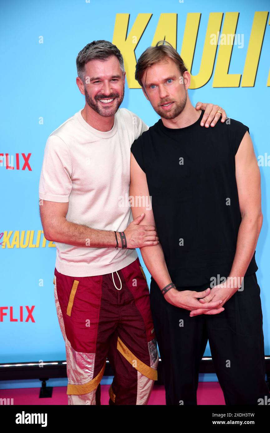 Jochen Schropp mit Ehemann Norman attends Kaulitz & Kaulitz - Special ...