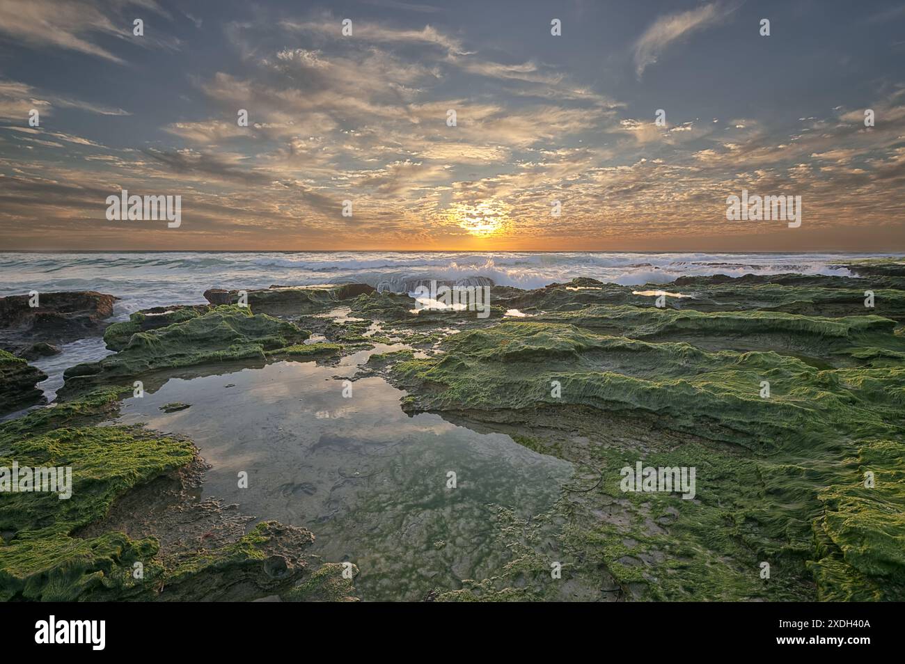 Sunset at North Cottesloe Beach, Western Australia Stock Photo - Alamy
