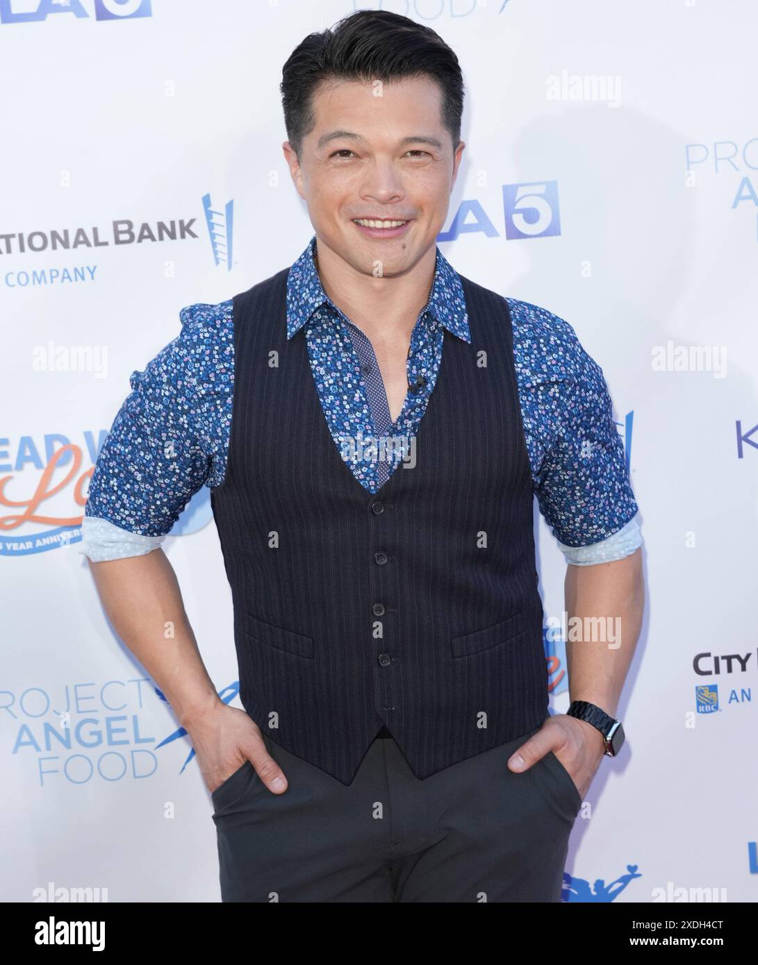 Los Angeles, USA. 22nd June, 2024. Vincent Rodriguez III arrives at the ...