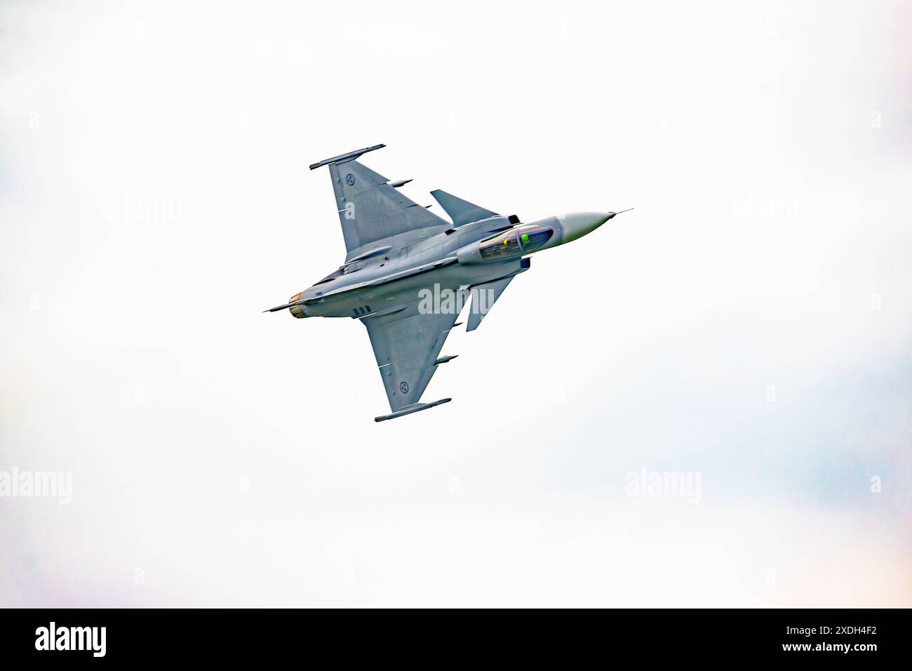 The Swedish Air Force's Gripen jet fighter Stock Photo - Alamy
