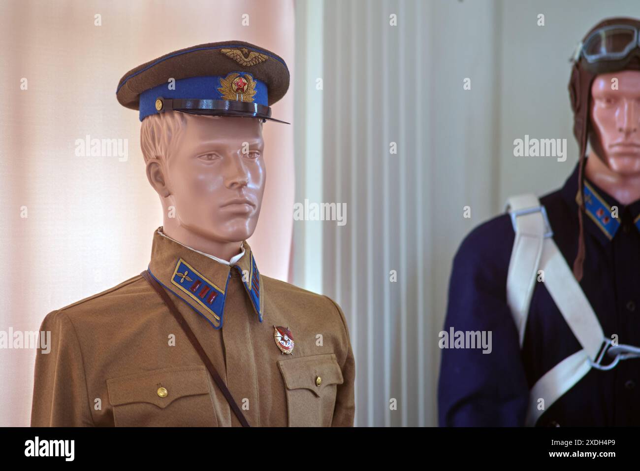 Military uniform of USSR pilots during the Second World War. Historical ...