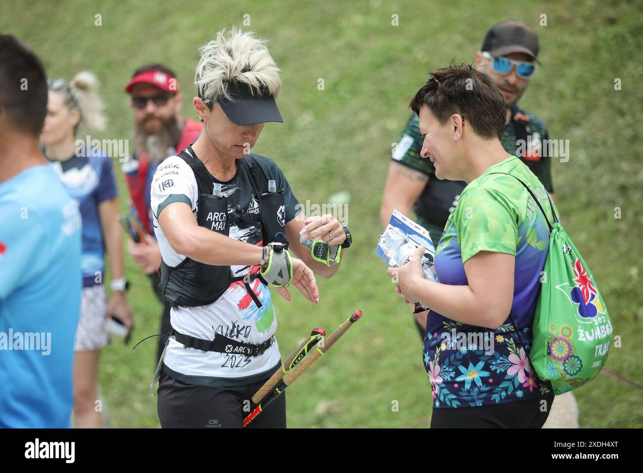 5th round of The Kajambuscak Trail race. In the tame town of Krapina in ...