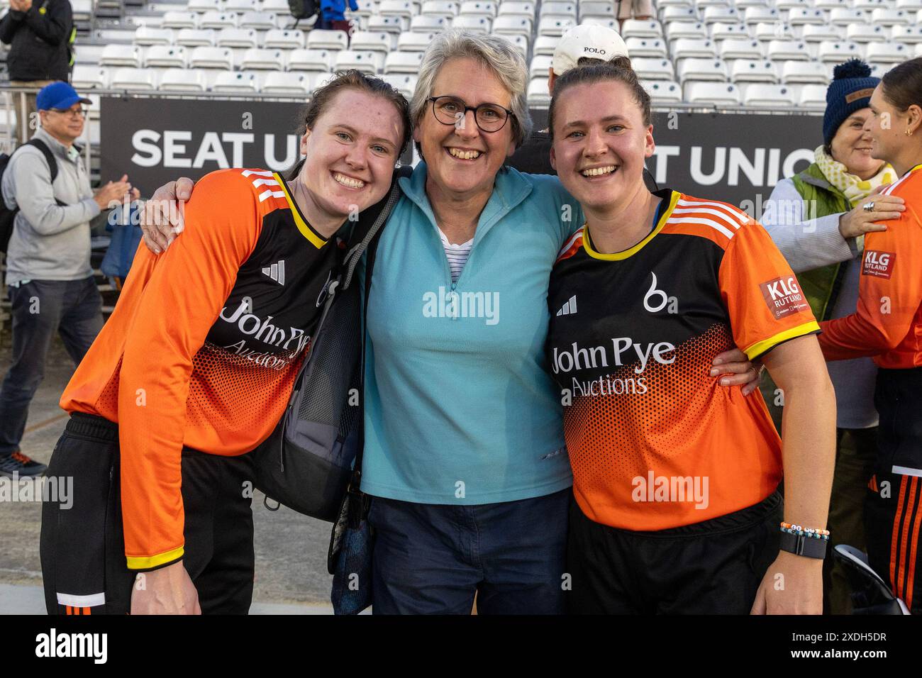 The Blaze’s Sarah and Katherine Bryce with mum Susan as they win the ...