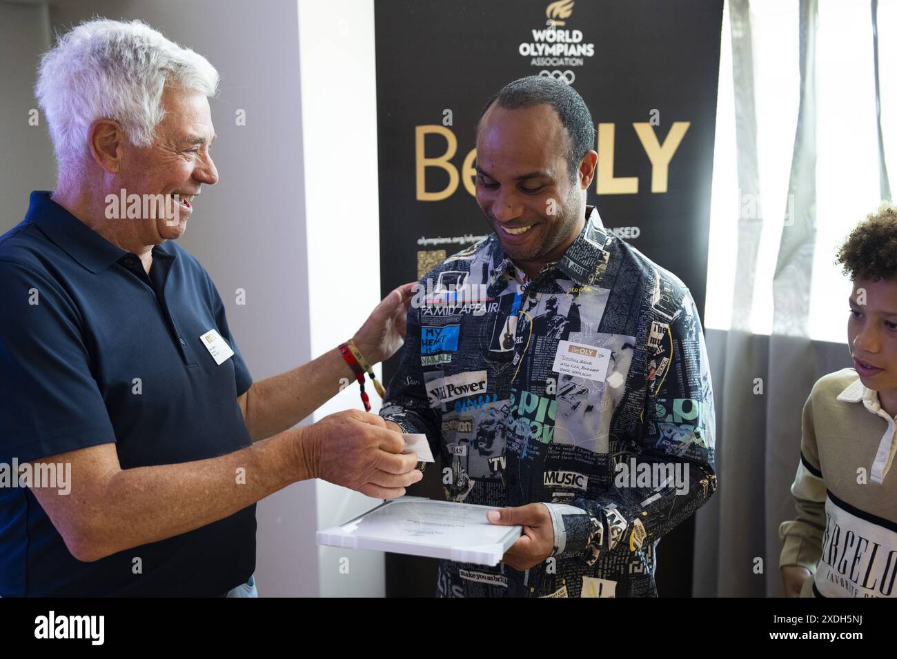 AMSTERDAM - Former Olympian Timothy Beck will receive a special ...