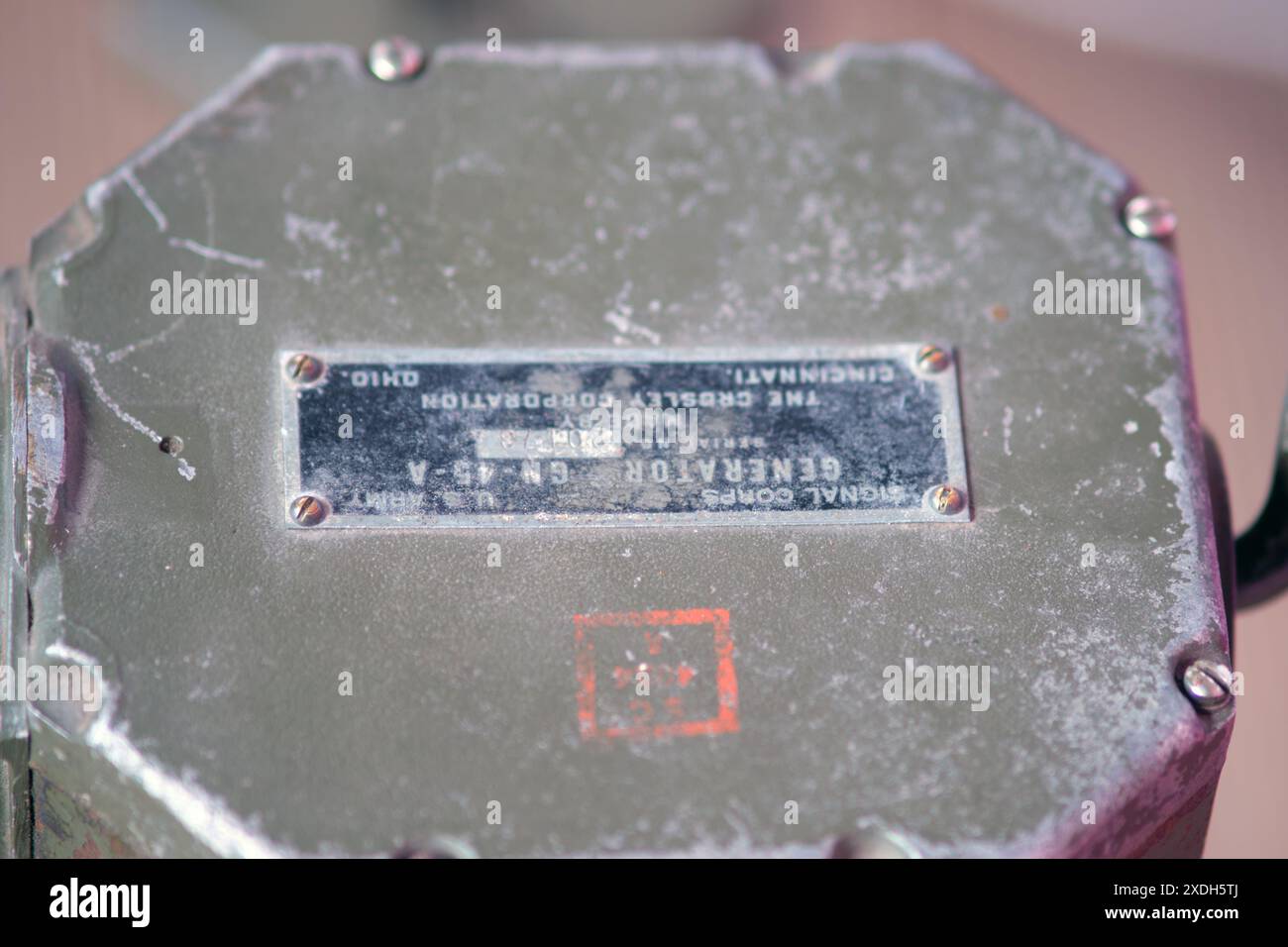 Hand-held generator GN-45 A for autonomous operation of the US radio ...