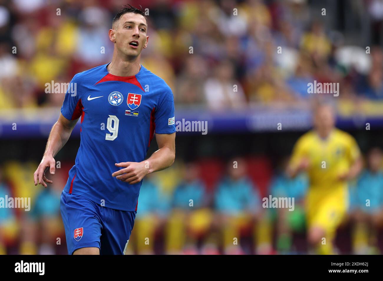 Robert Bozenik of Slovakia looks on during the Uefa Euro 2024 Group E ...