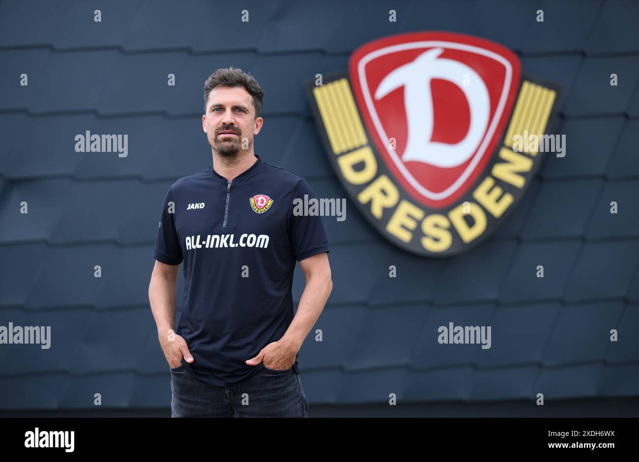 Dresden, Germany. 19th June, 2024. Thomas Stamm, new coach of third ...