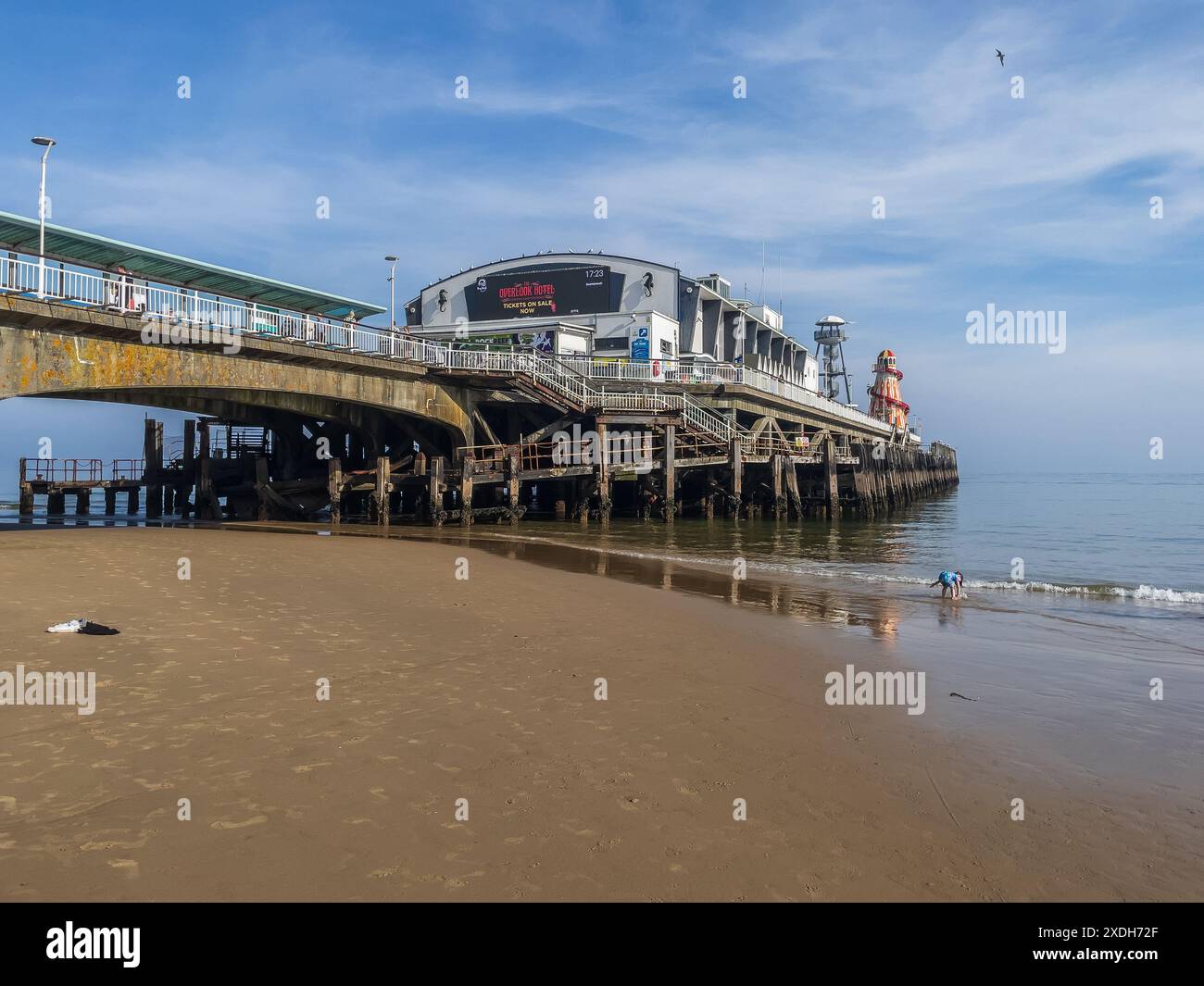 Bournemouth from west cliff hi-res stock photography and images - Alamy