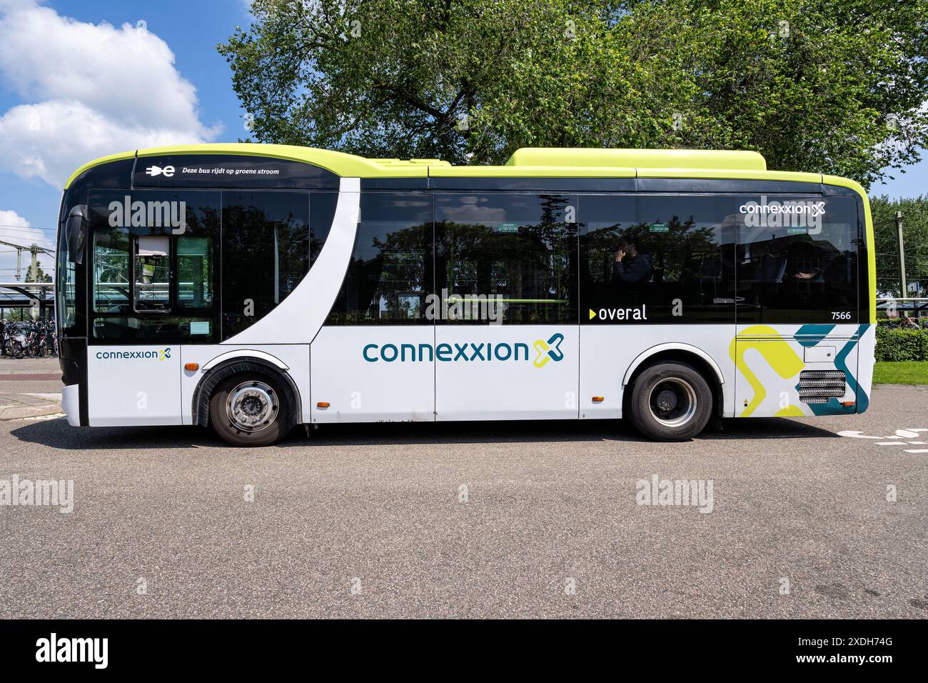 Connexxion BYD K7U electric bus in Schagen, Netherlands Stock Photo - Alamy