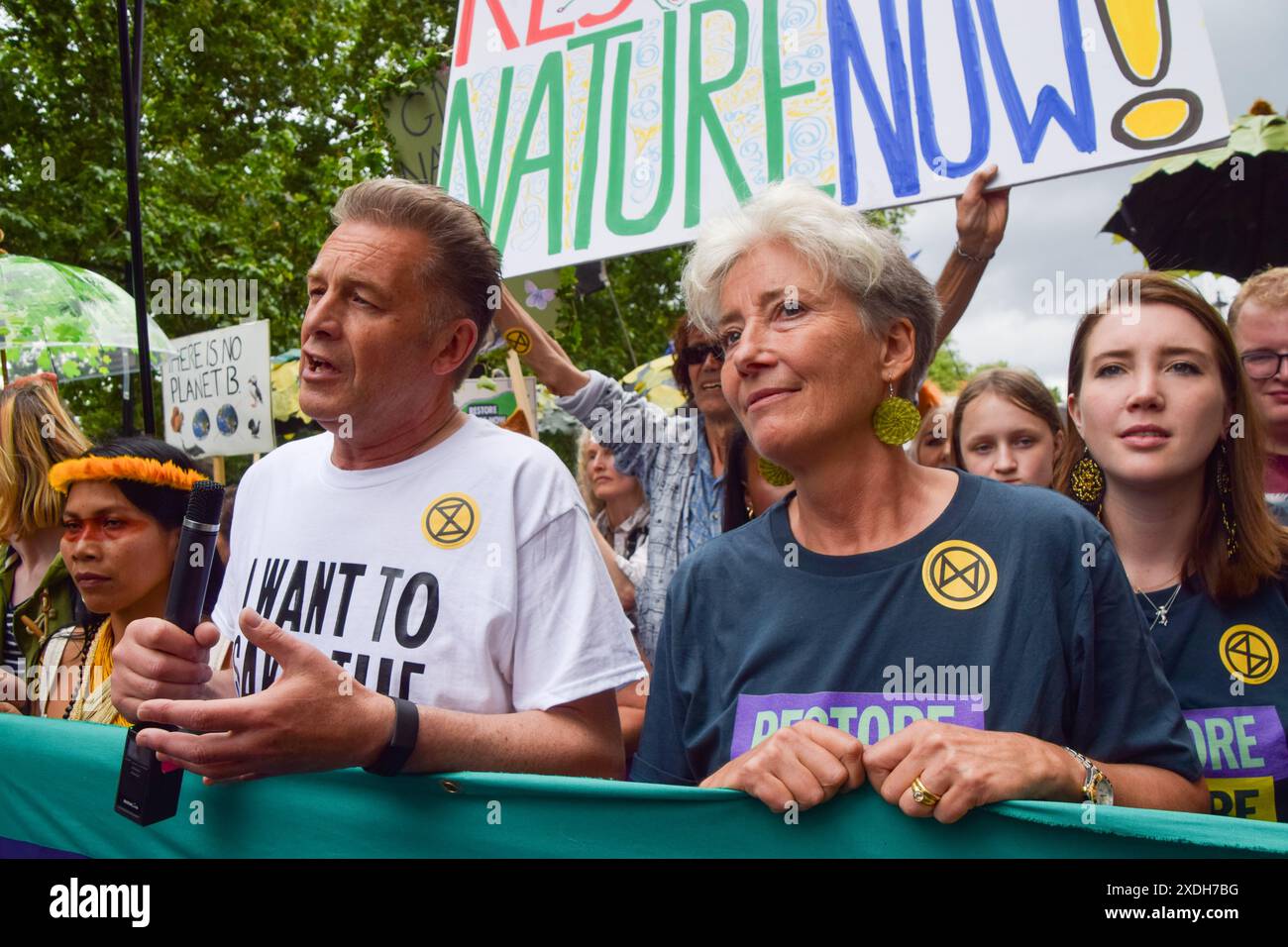 London, UK. 22nd June, 2024. Naturalist and TV presenter Chris Packham ...