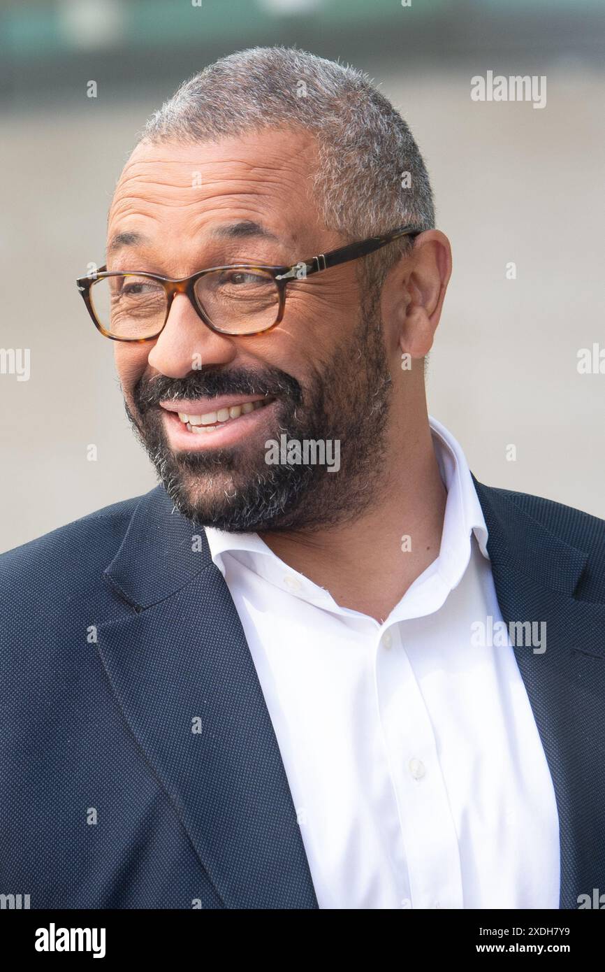 London, UK. 23 Jun 2024. James Cleverly - Secretary of State for the ...