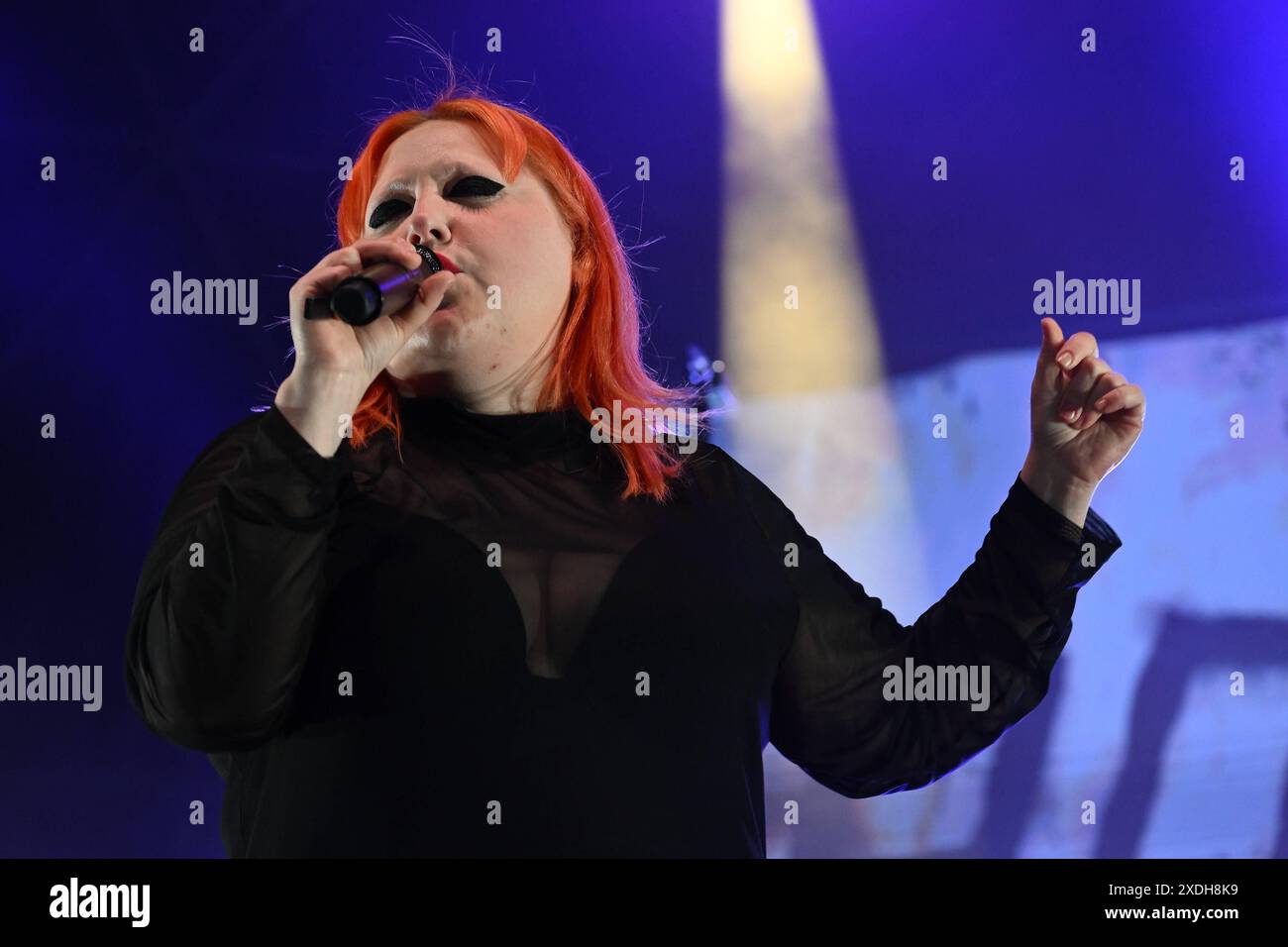 Music Concert - Gossip Live Tour 2024 Beth Ditto during the Gossip Live ...