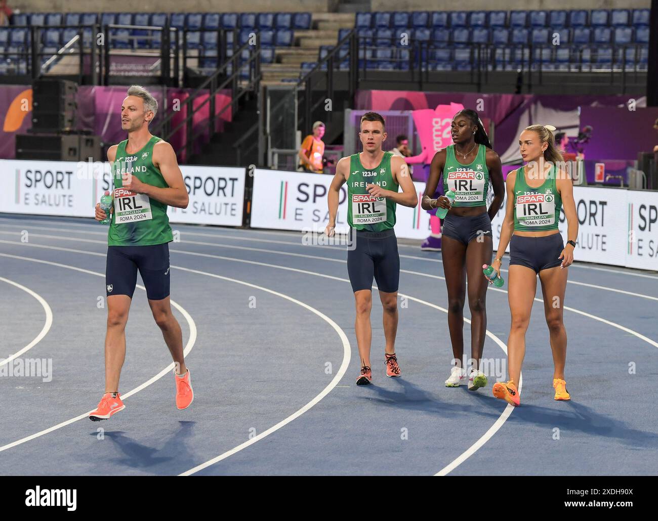 Rhasidat Adeleke, Sharlene Mawdsley, Chris O'Donnell and Thomas Barr of ...