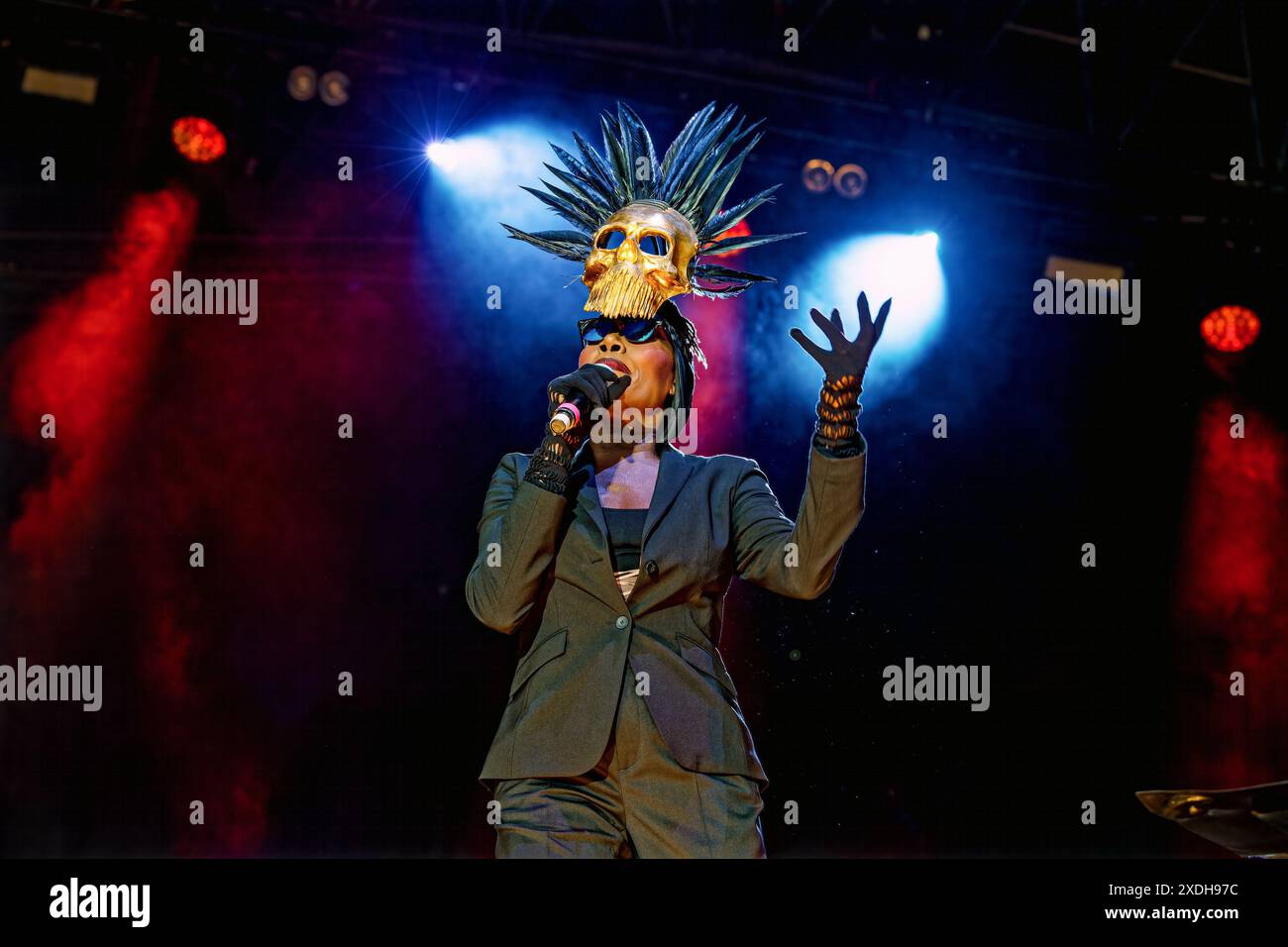 June 22, 2024, Halifax, United kingdom: Jamaican-American singer ...