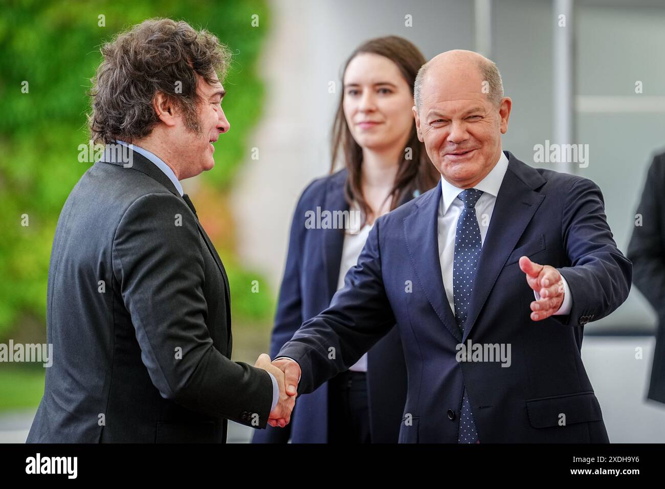 Berlin, Germany. 23rd June, 2024. Federal Chancellor Olaf Scholz ...