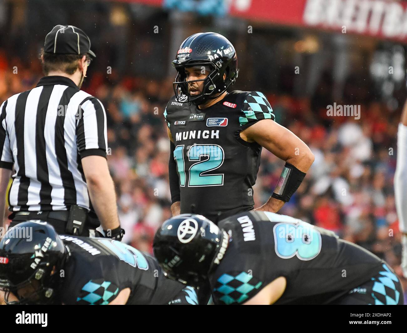 Chad Jeffries (Munich Ravens #12), Munich Ravens vs. Stuttgart Surge ...