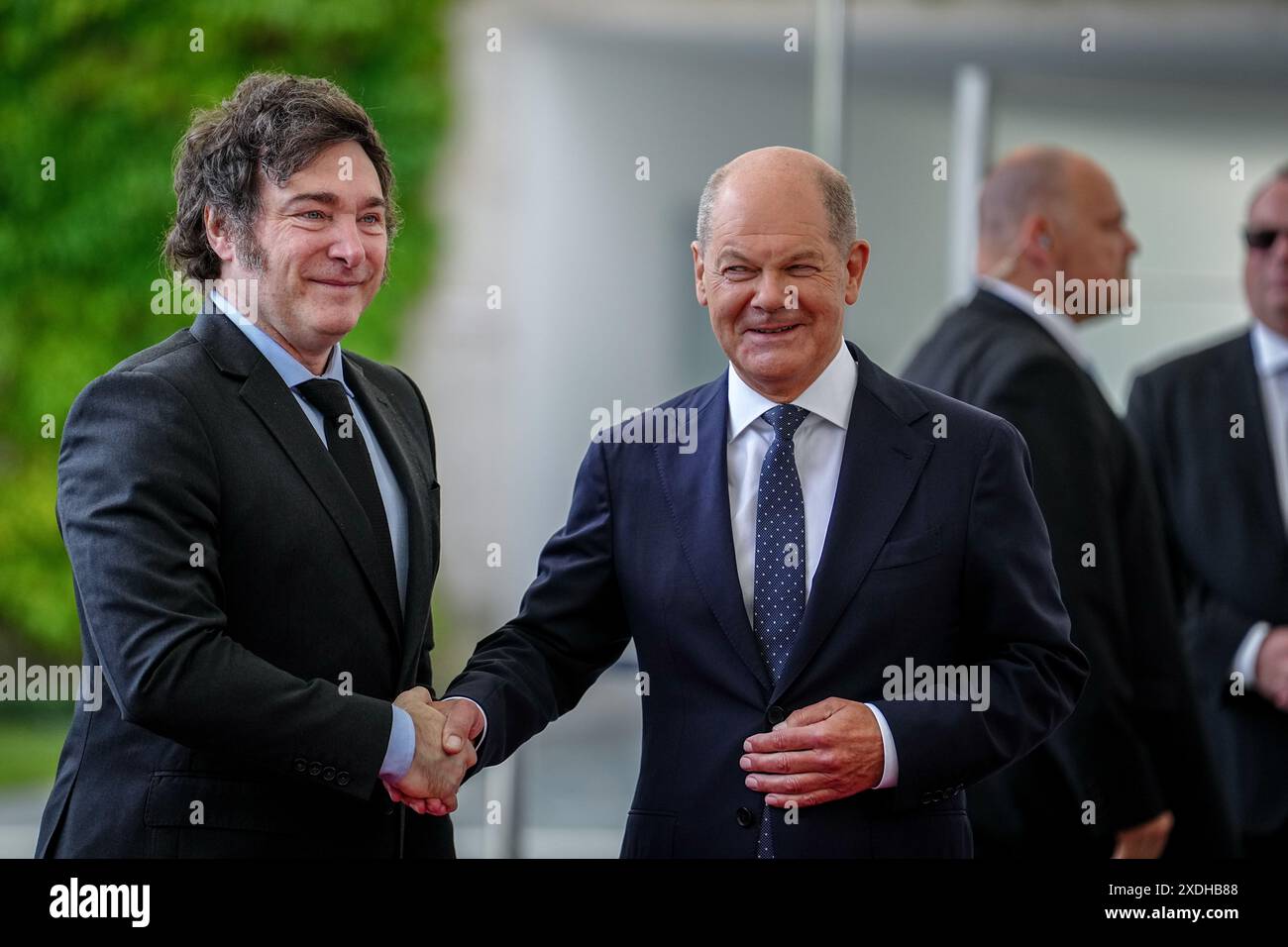 Berlin, Germany. 23rd June, 2024. Federal Chancellor Olaf Scholz ...