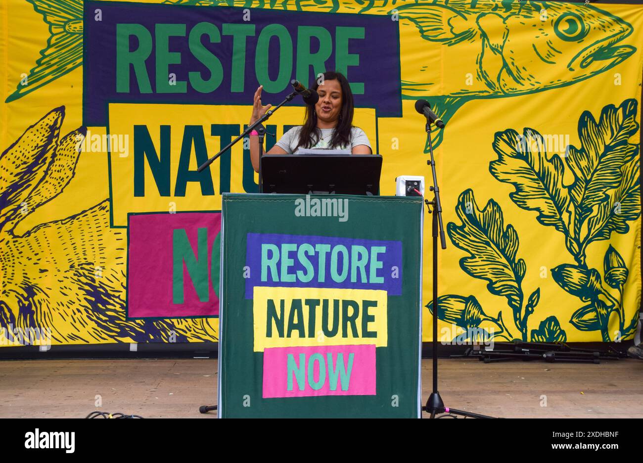 London, UK. 22nd June 2024. Naturalist and TV presenter Liz Bonnin ...