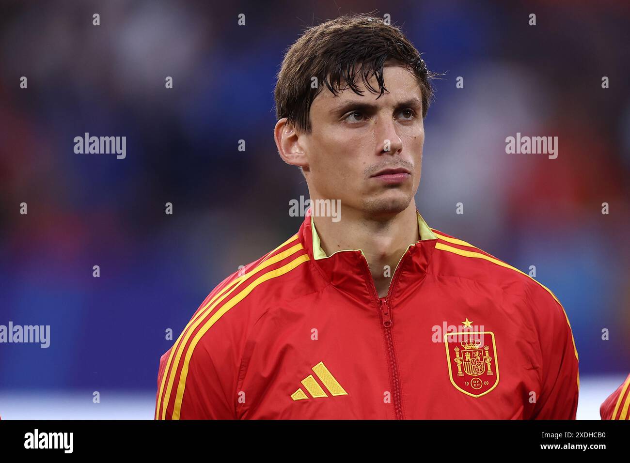 Robin Le Normand of Spain looks on during the Uefa Euro 2024 Group B ...