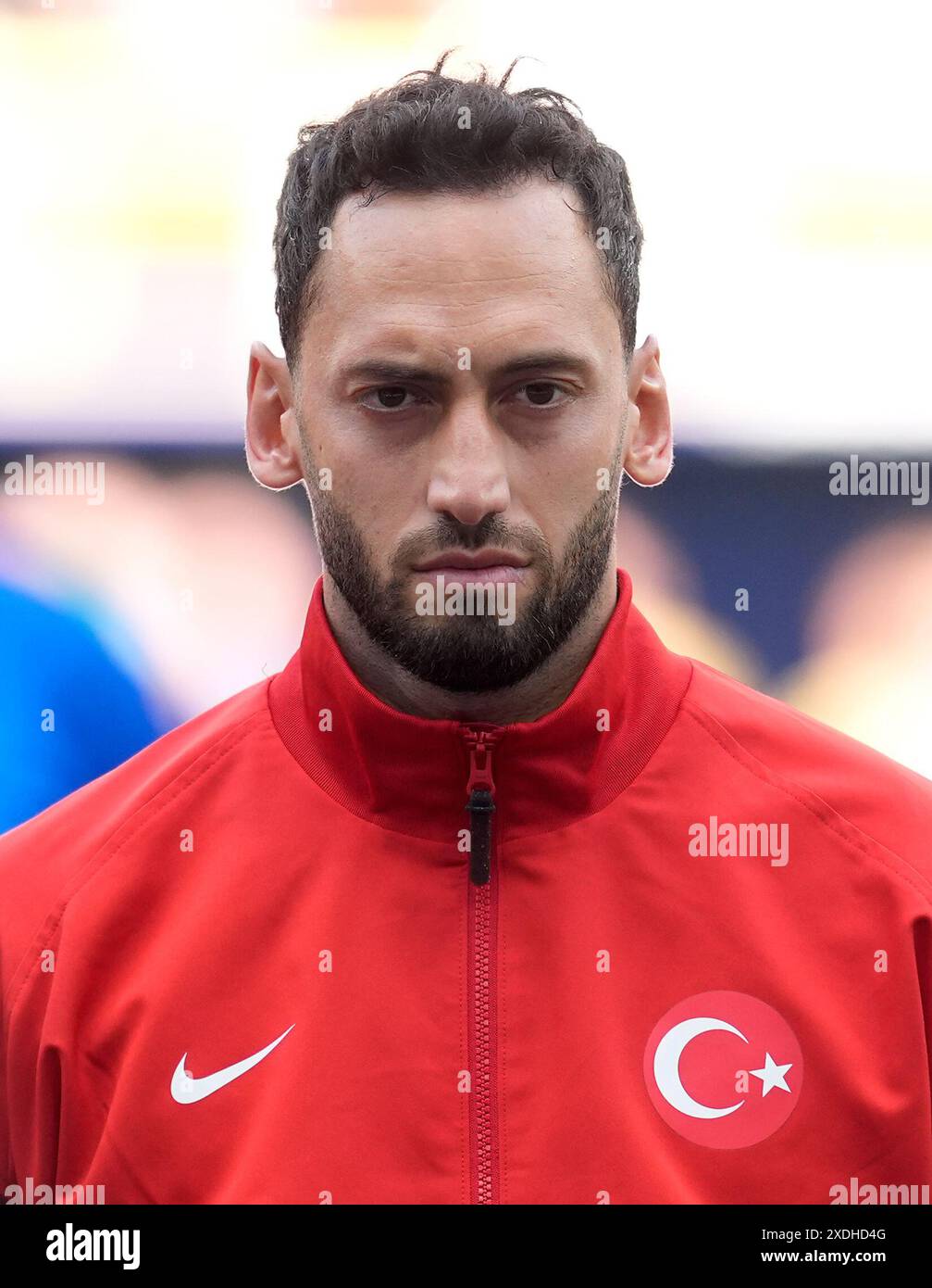 Turkey's Hakan Calhanoglu before the UEFA Euro 2024 Group F match at ...