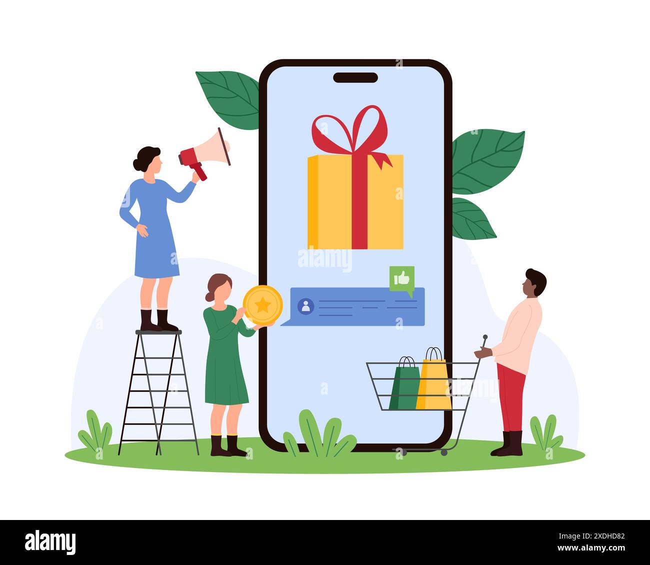 Marketing loyalty program, discount and benefits, surprise reward to ...