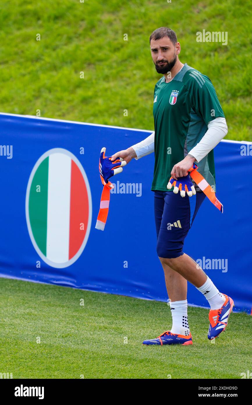 ItalyÕs goalkeeper Gianluigi Donnarumma during their MD, USA. , . on ...