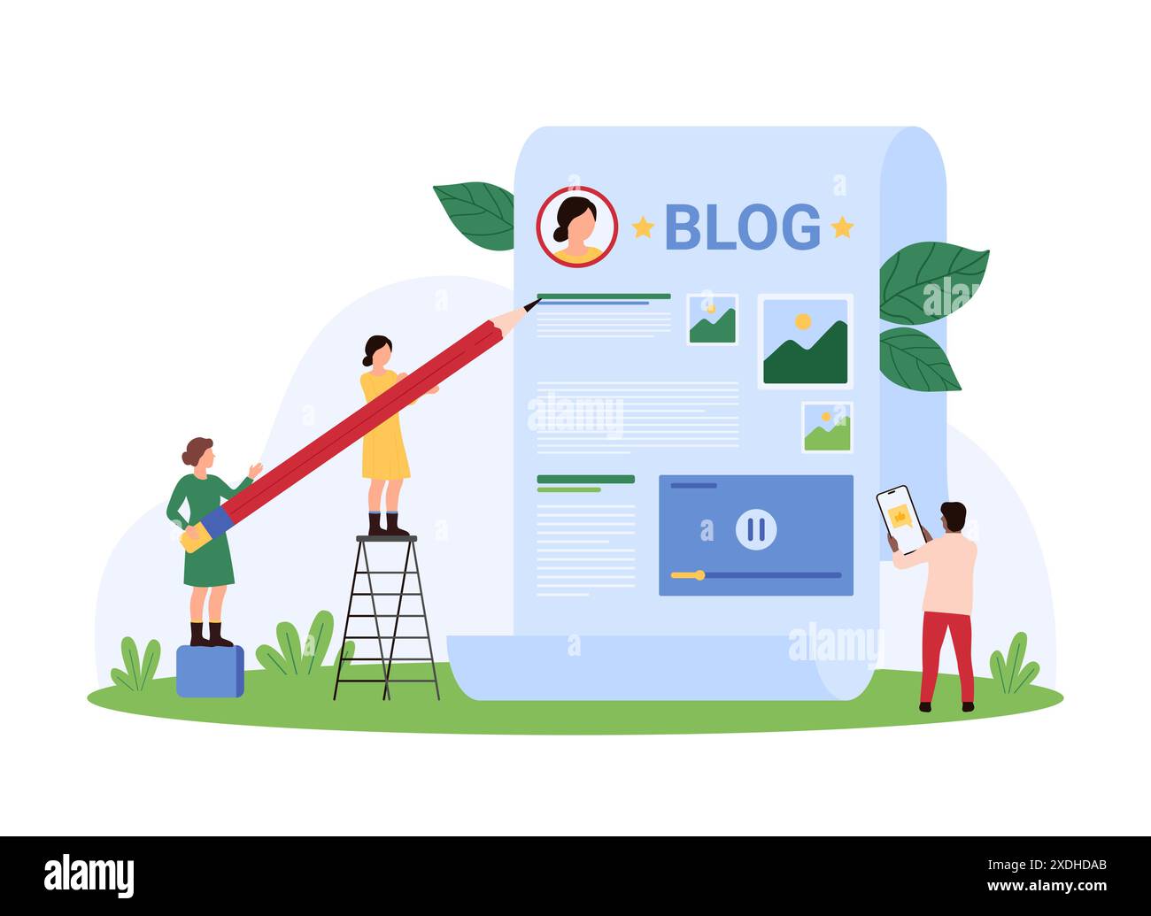 Content improvement Cut Out Stock Images & Pictures - Alamy