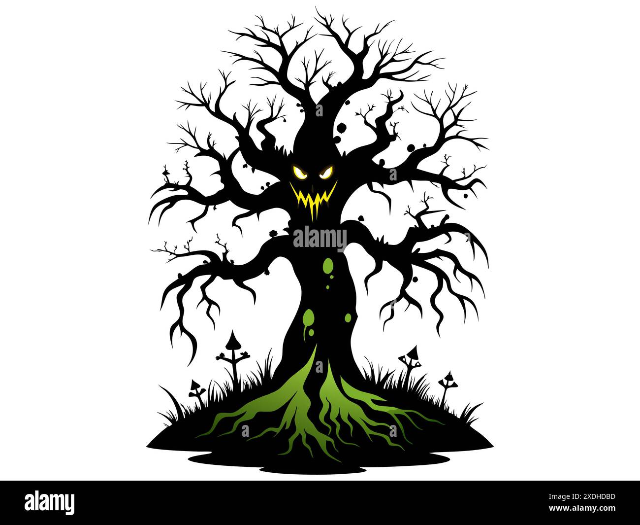 Eerie roots Stock Vector Images - Alamy