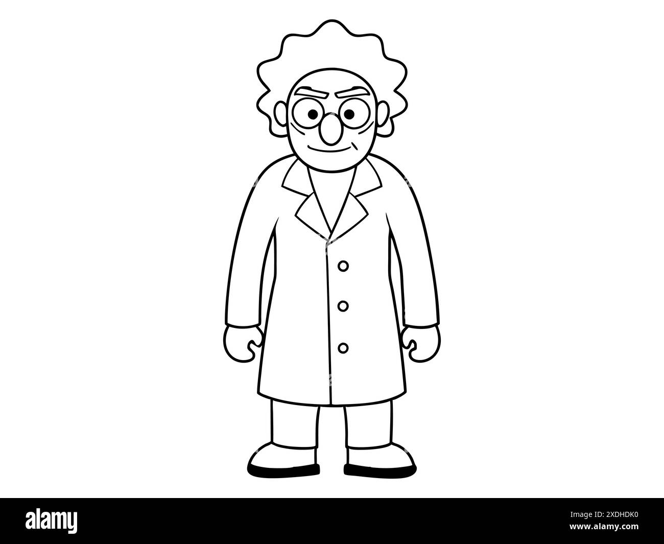 In lab coat Black and White Stock Photos & Images - Alamy