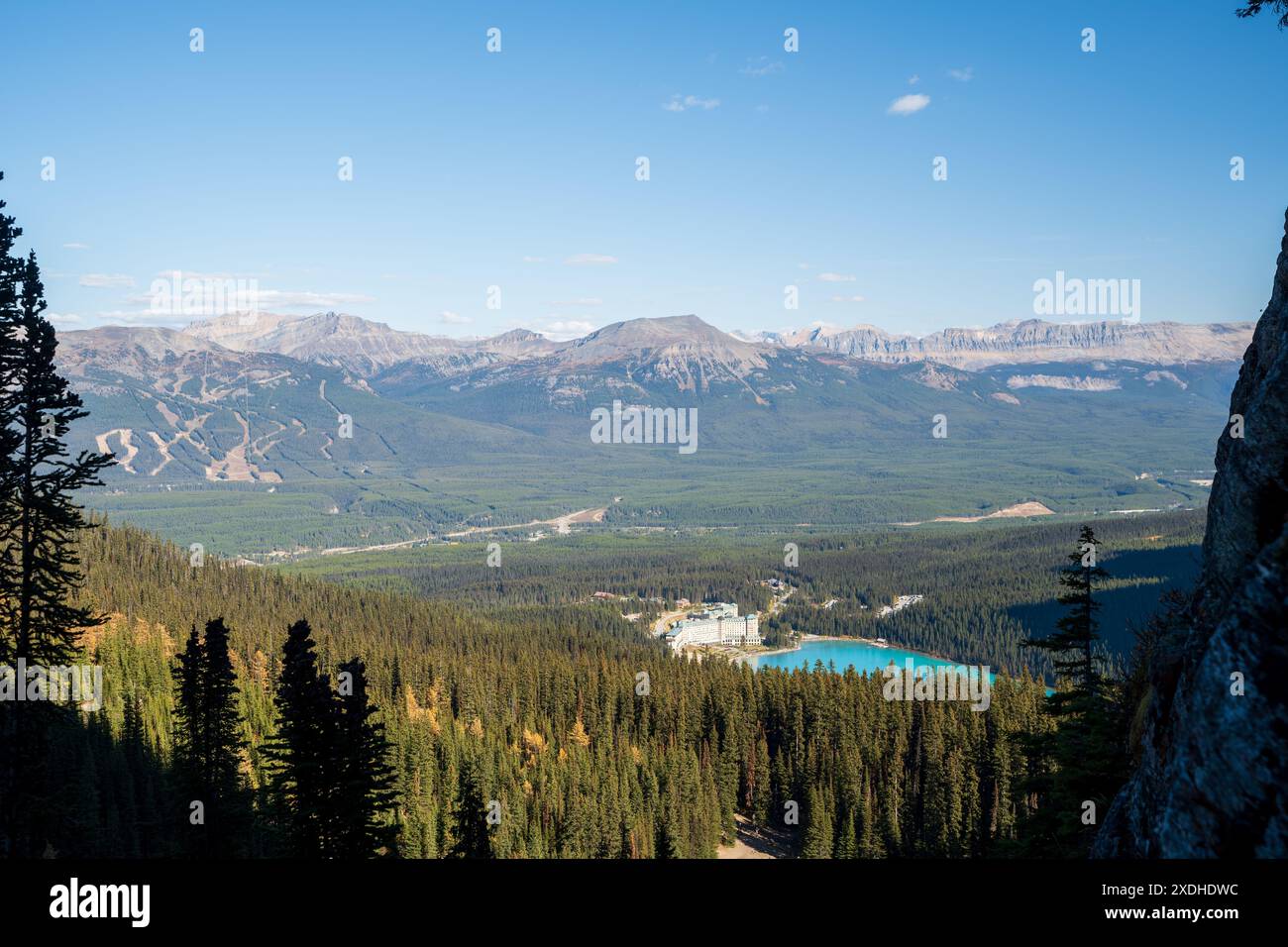 Looking out over Lake Louise. Banff National Park Landscape Photography ...