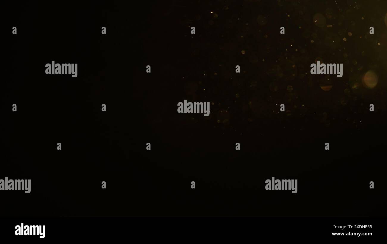 real dust particles floating in the air indoor with natural sun light ...