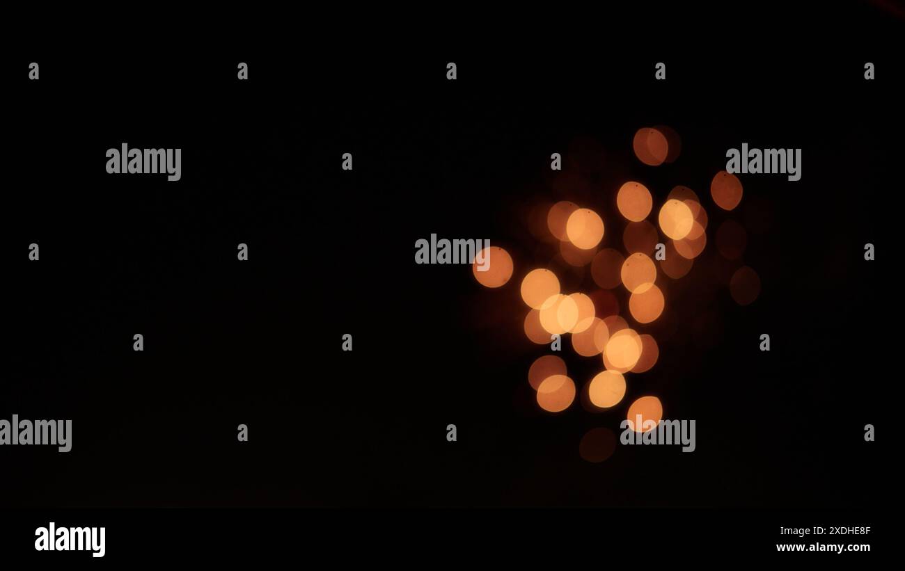 Abstract blurred shining fireworks bokeh hi-res stock photography and ...