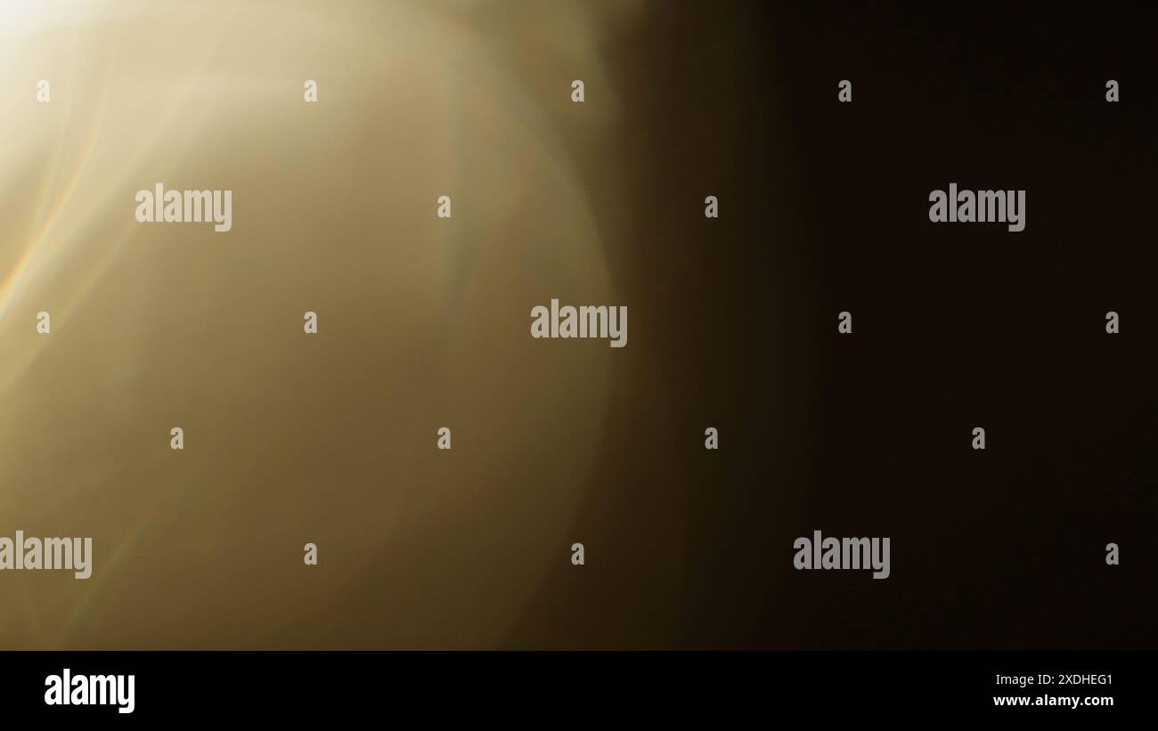 Real lens flare with strong sun backlight and light leaks , background ...