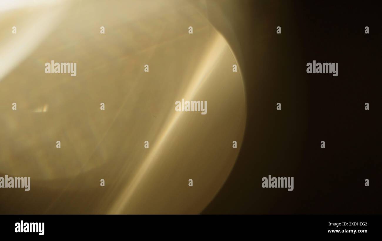 Real lens flare with strong sun backlight and light leaks , background ...