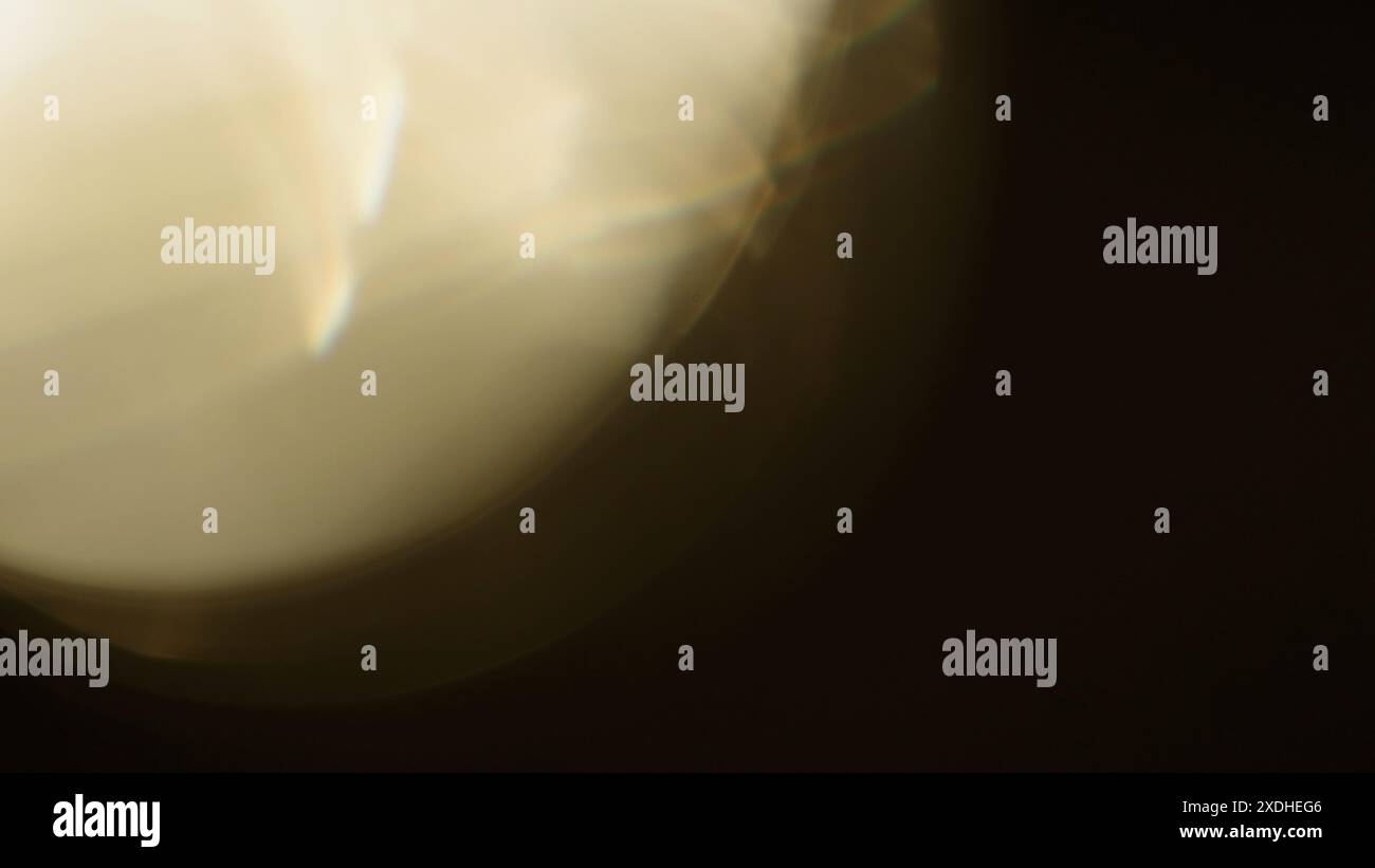 Real lens flare with strong sun backlight and light leaks , background ...