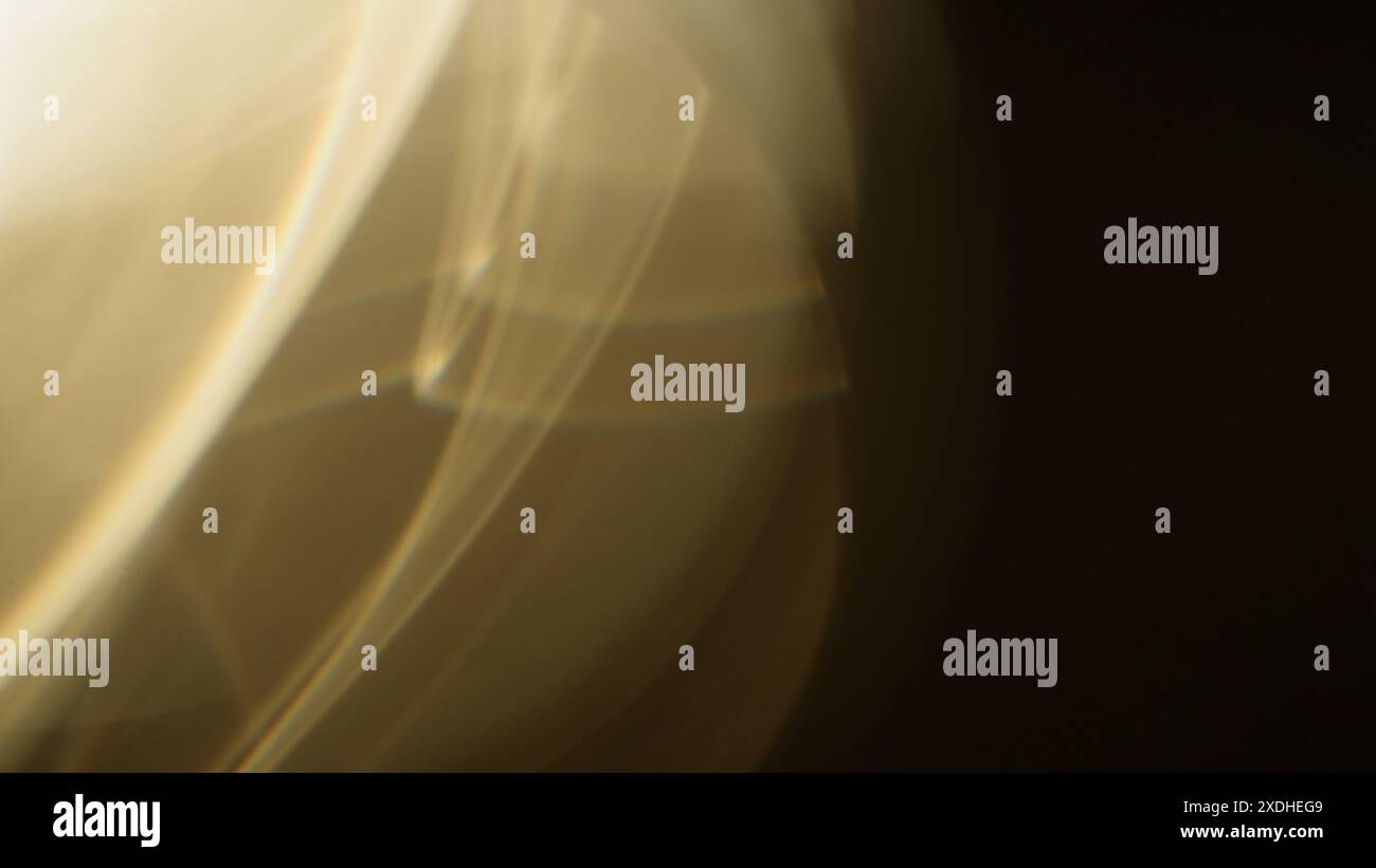 Real lens flare with strong sun backlight and light leaks , background ...