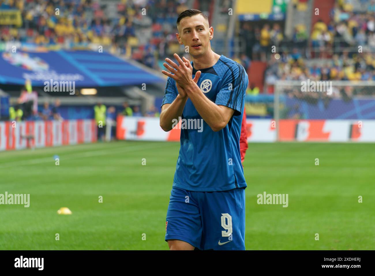 Robert Bozenik of Slovakia during UEFA Euro 2024 - Slovakia vs Ukraine ...