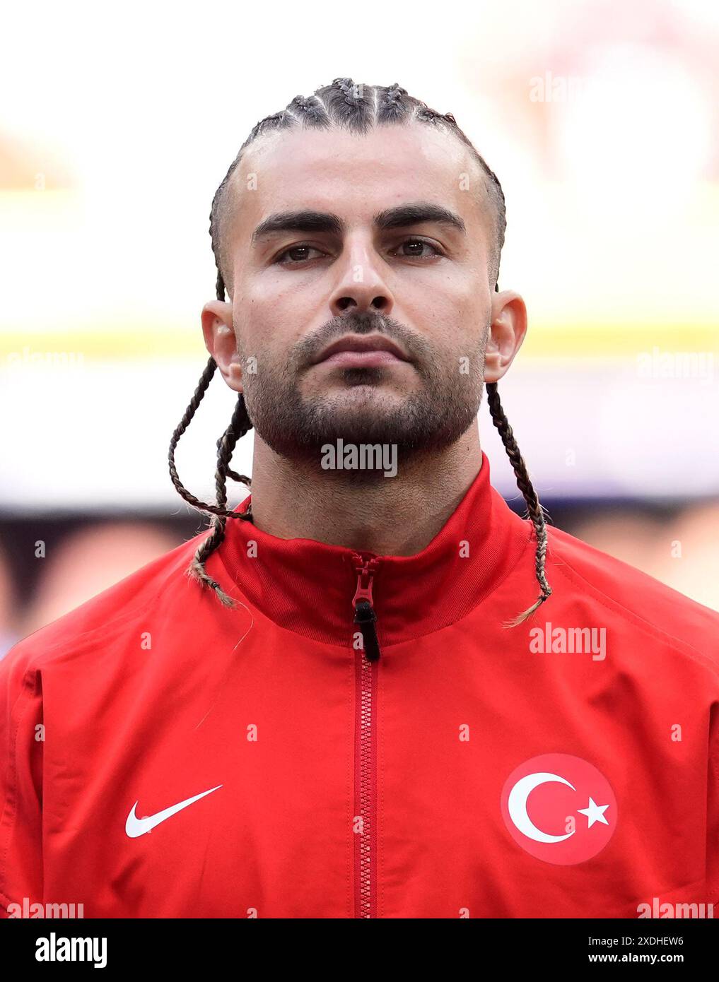 Turkey's Abdulkerim Bardakci before the UEFA Euro 2024 Group F match at ...