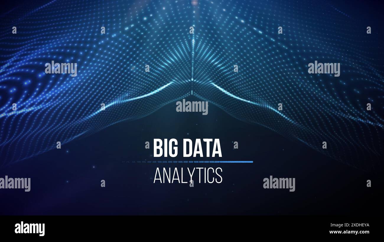 A digital illustration featuring blue wireframe patterns, representing ...