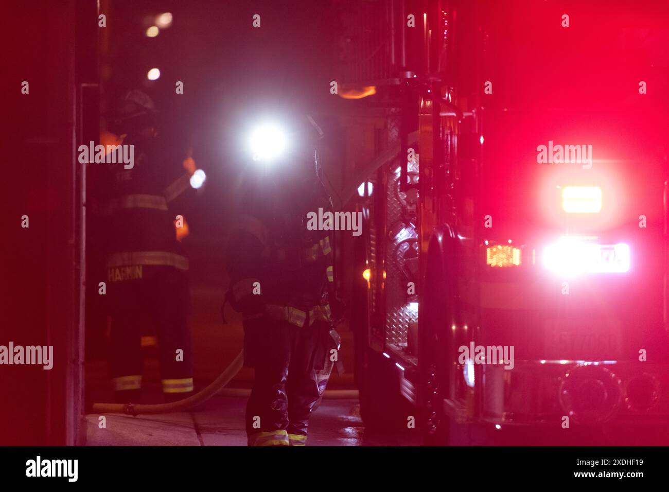 Seattle, USA. 23rd Jun 2024. Just after 2:00am Seattle police and fire ...