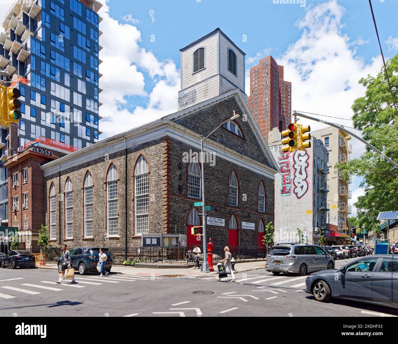 NYC Chinatown: First Chinese Presbyterian Church is the former Northern ...