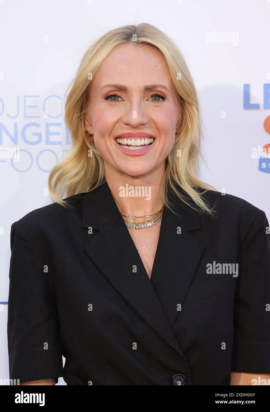 LOS ANGELES, CA - JUNE 22: Jessica Holmes at Project Angel Food's Lead ...