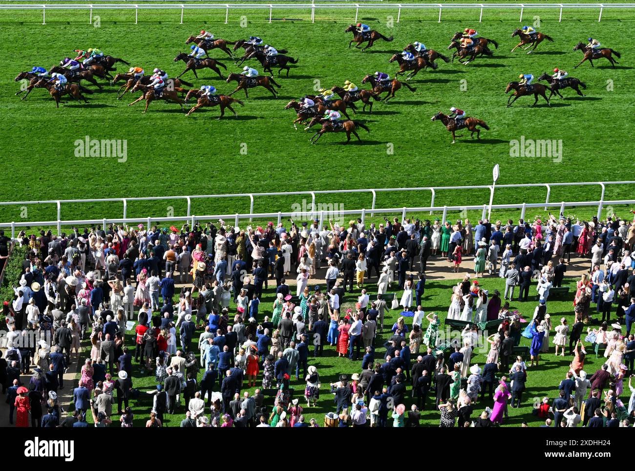 Wild Tiger (far left) riden by Oisin Murphy takes the win from Sonny ...